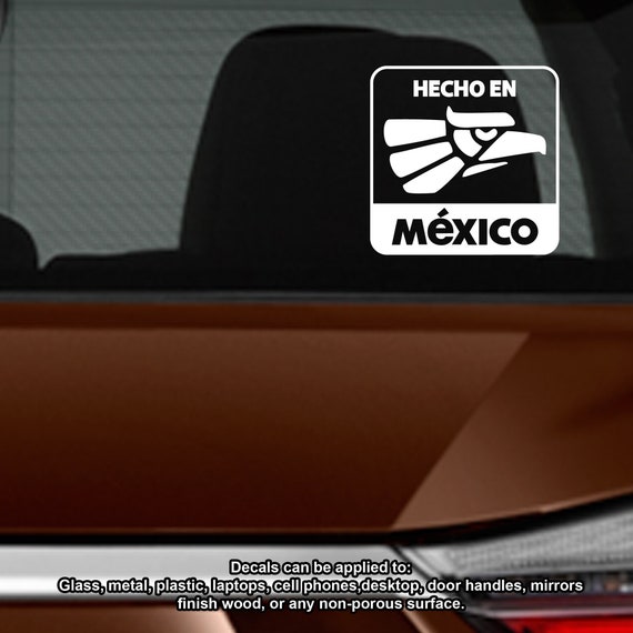 Hecho en Sinaloa decal sticker adhesive calcomania pegatina Visual Arts ...