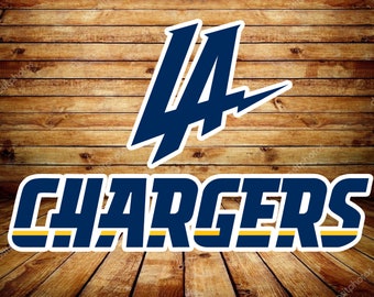 Los Angeles Chargers Font - Etsy