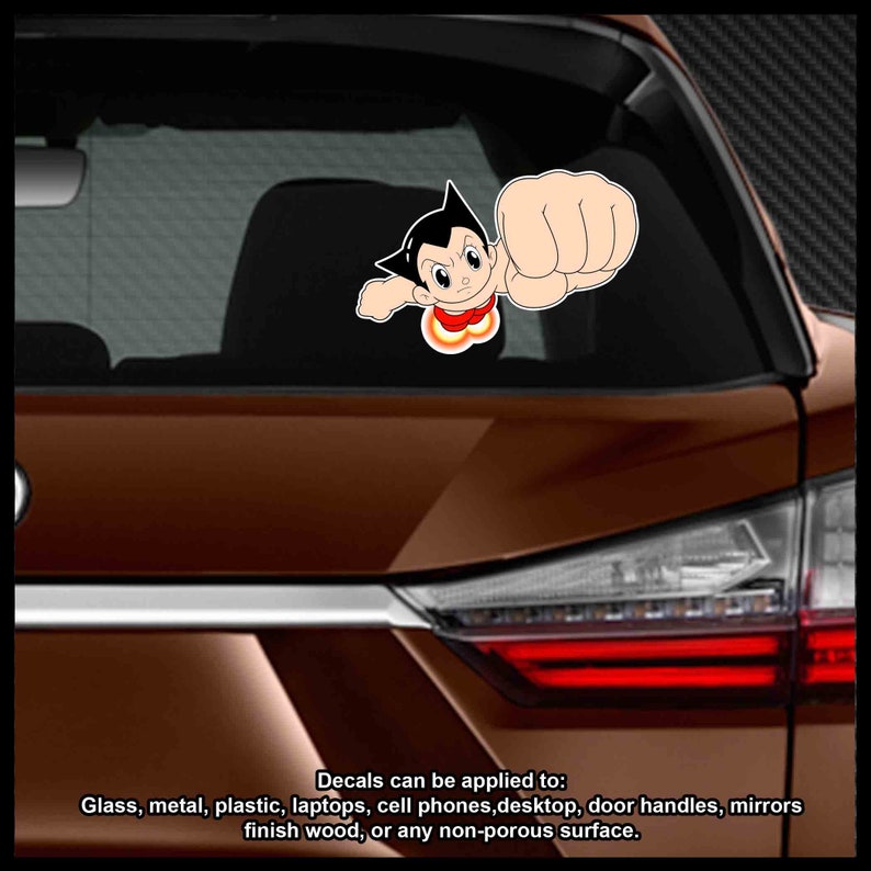 Astro Boy Decal Sticker Digitally Printed and Contour Cut 5in - Etsy