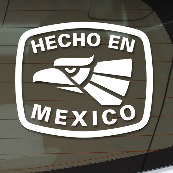 Hecho en Sinaloa decal sticker adhesive calcomania pegatina Visual Arts ...