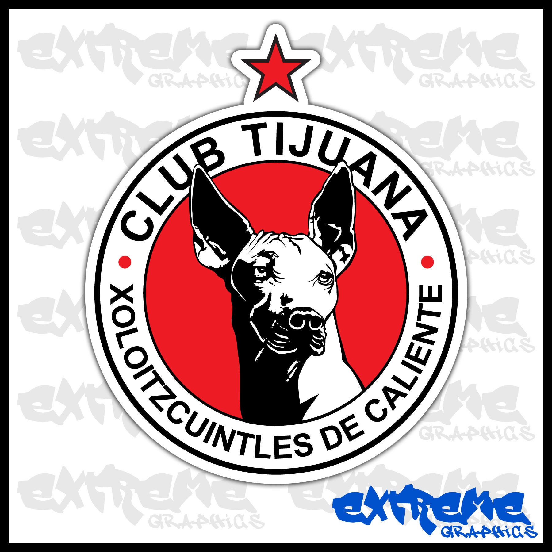 Xoloitzcuintles De Tijuana Logo