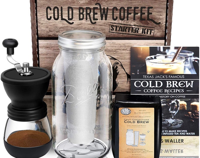 Cold Brew Coffee Starter Kit All the Tools, Know-how and Coffee Beans ...