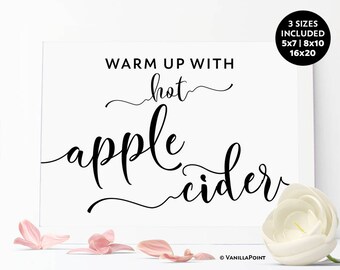 Apple cider bar sign | Etsy
