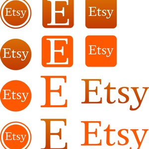 Etsy Logos Files set 1 - Etsy