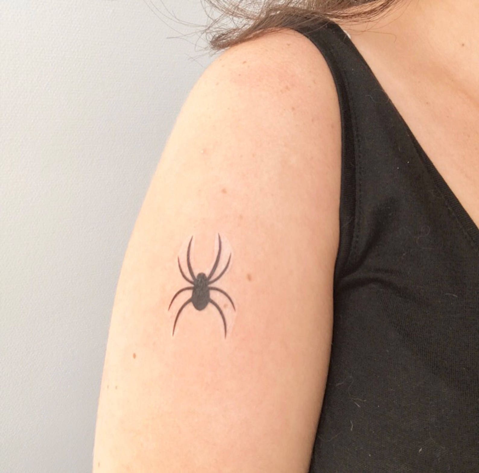 Spider Temporary Tattoo | Etsy