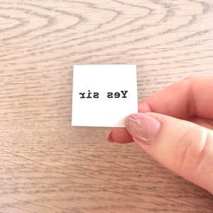 Yes Sir set of 2 Temporary Tattoo - Etsy