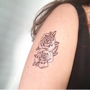 Pause Play Rewind Temporary Tattoo Fake Tattoos - Etsy