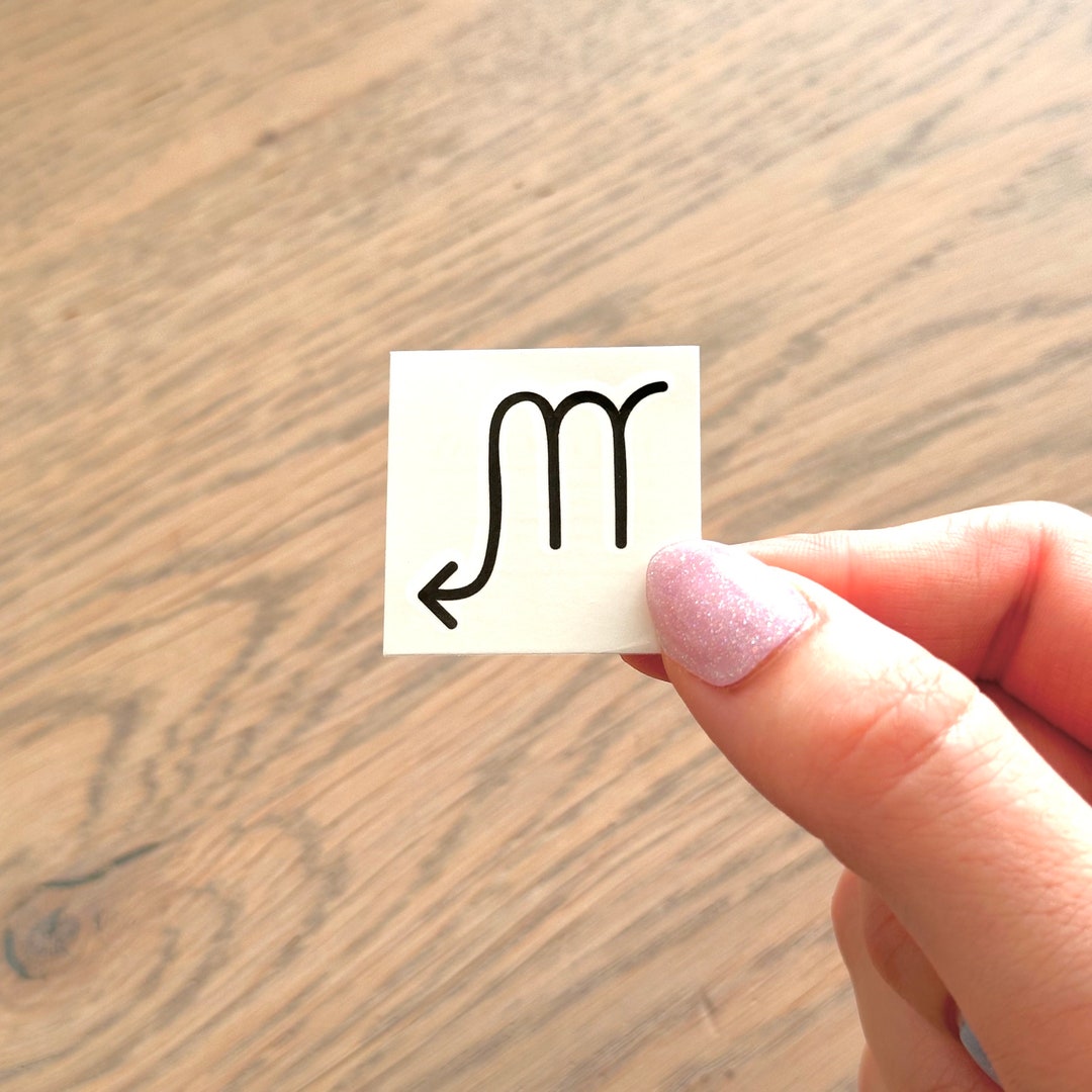 Scorpio Zodiac Sign Simple (set of 2) - Temporary Tattoo - Etsy