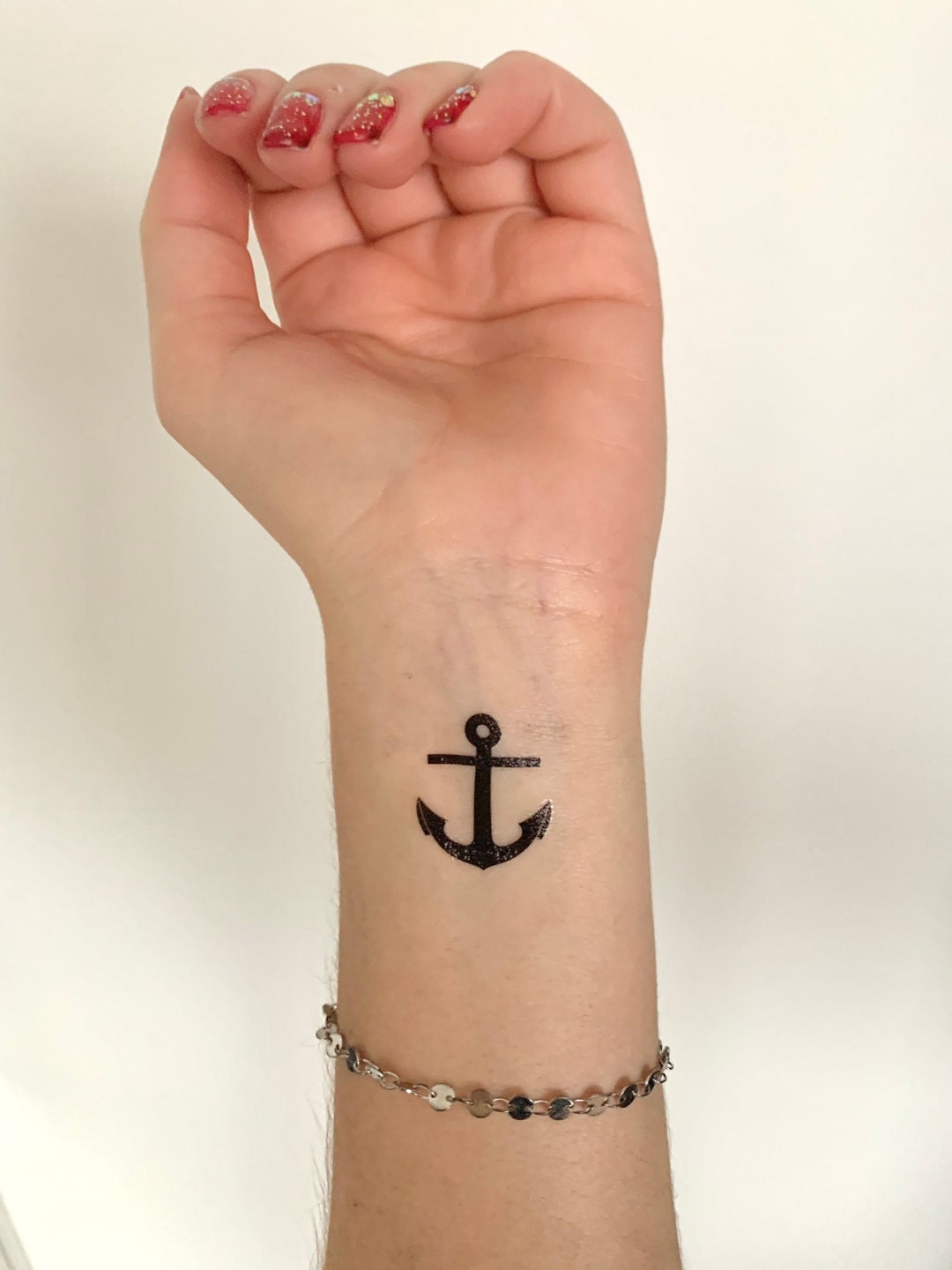 Anchor (set of 2) - Temporary Tattoo - Etsy