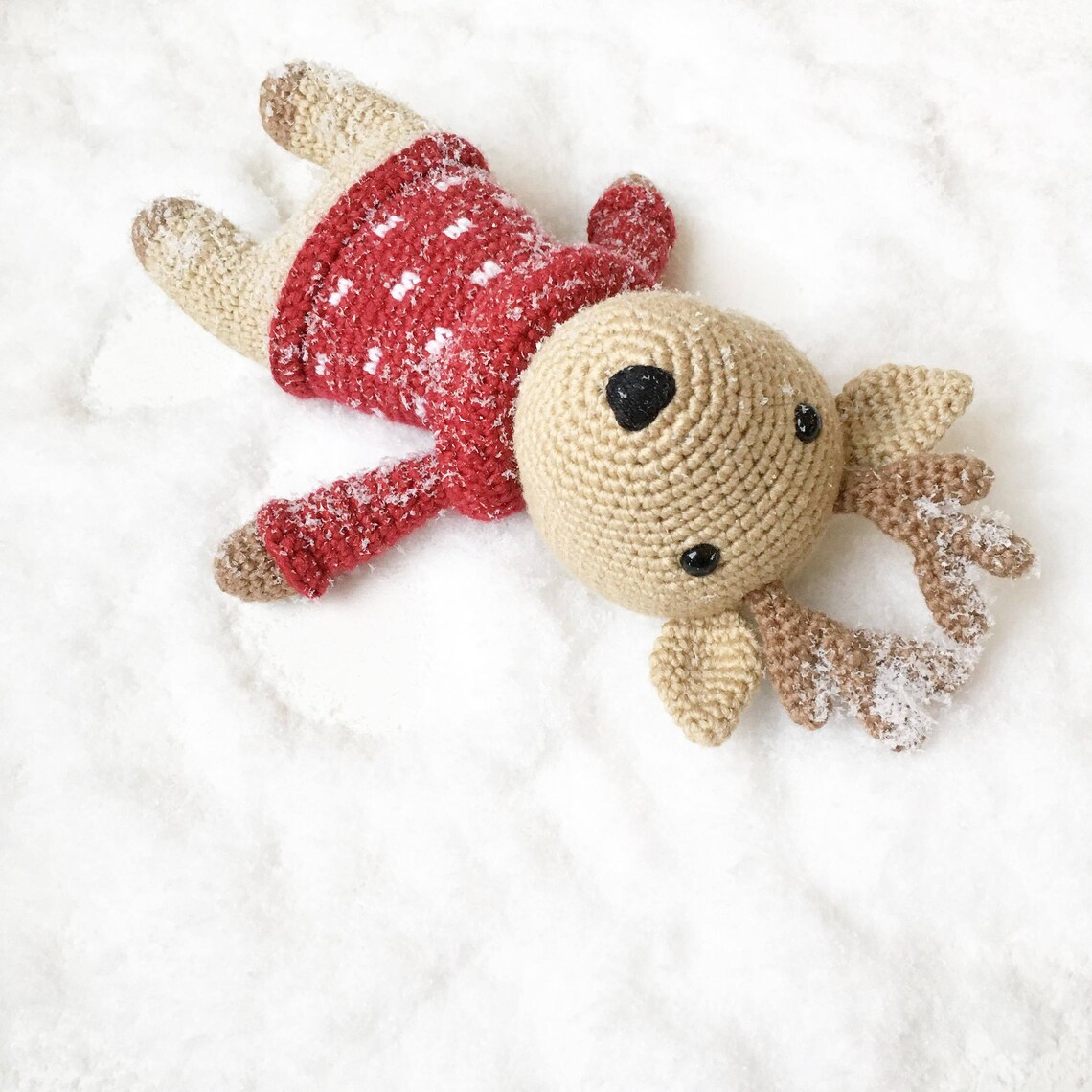 PATTERN Chestnut the Reindeer Amigurumi Pattern Crochet - Etsy