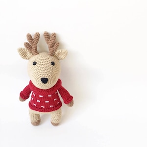 PATTERN - Chestnut the Reindeer - Amigurumi Pattern, Crochet Pattern ...