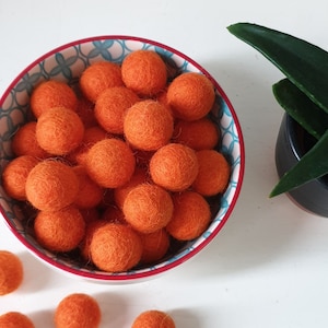 Custom Wool Felt Balls 20mm: Handmade Pom Poms for DIY Crafts - Etsy