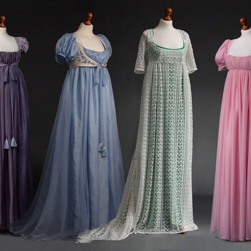 Customized Regency Empire Dress - Etsy