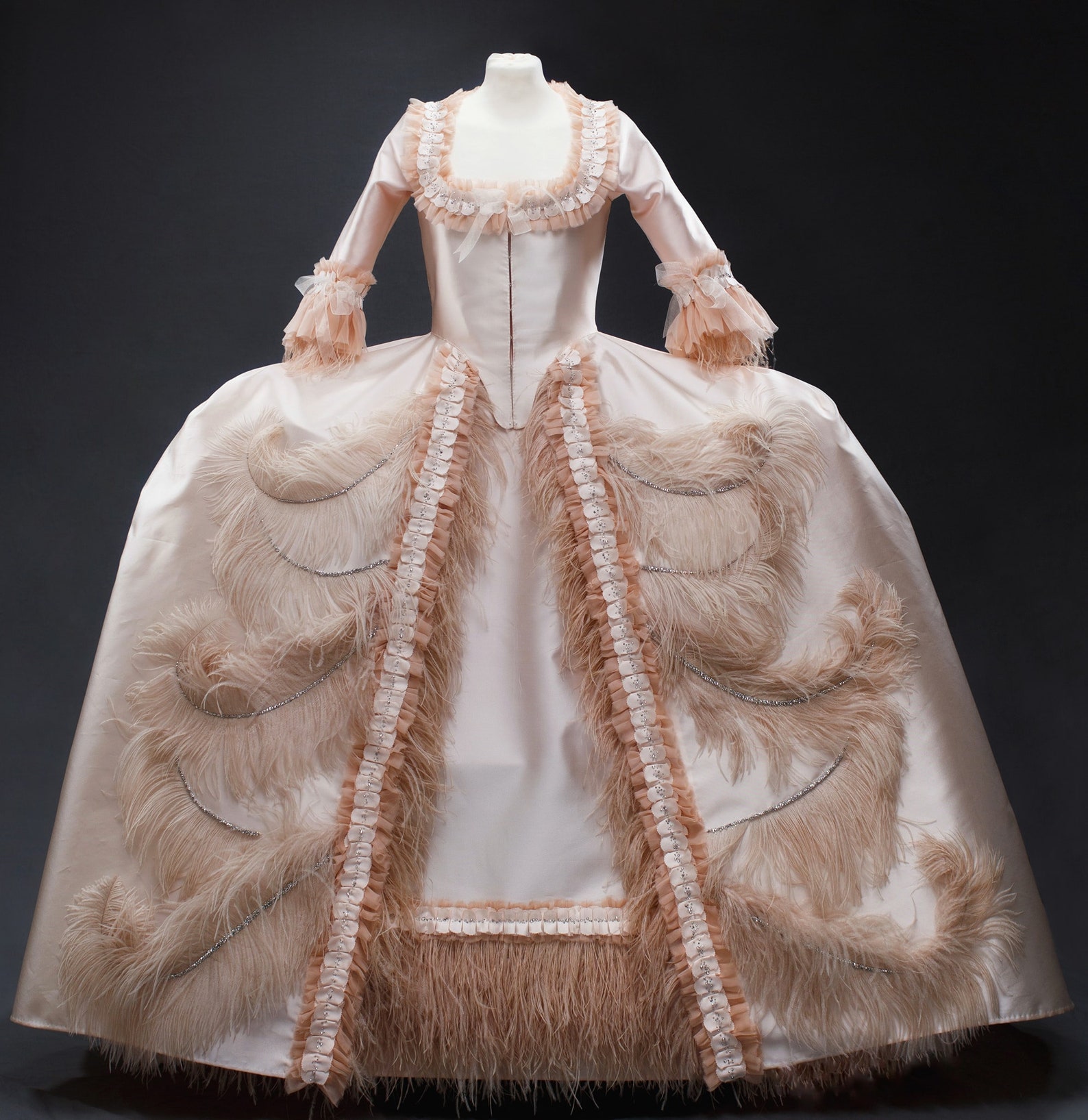 Robe a La Française Rococo Dres Ball Gown Costume Fancy 18th Century - Etsy