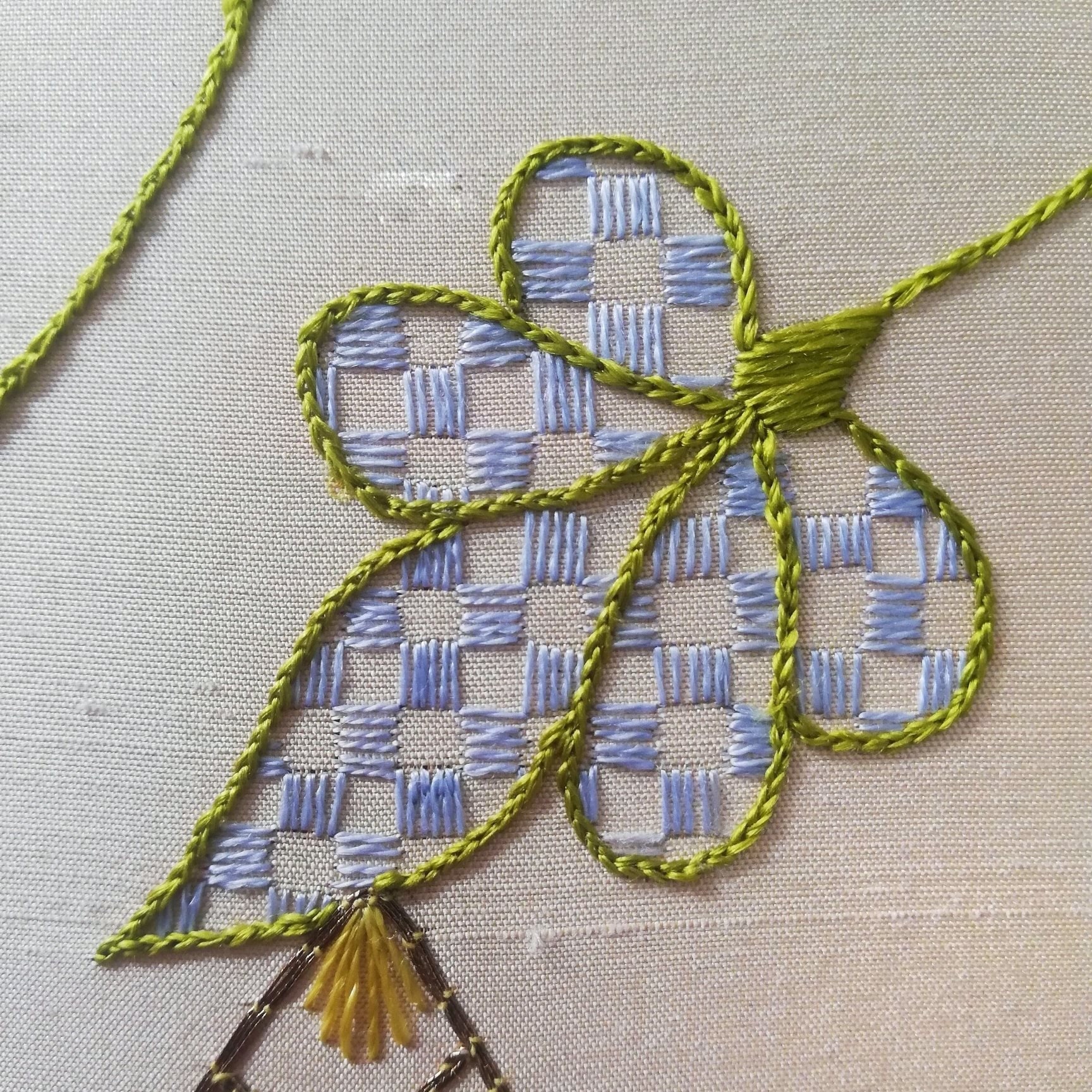 Hand Embroidered Apron, Museum Quality, Reenactment 18th Century - Etsy