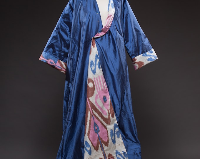 Custom Made Banyan Robe De Chambre Silk Reenactment 18th - Etsy