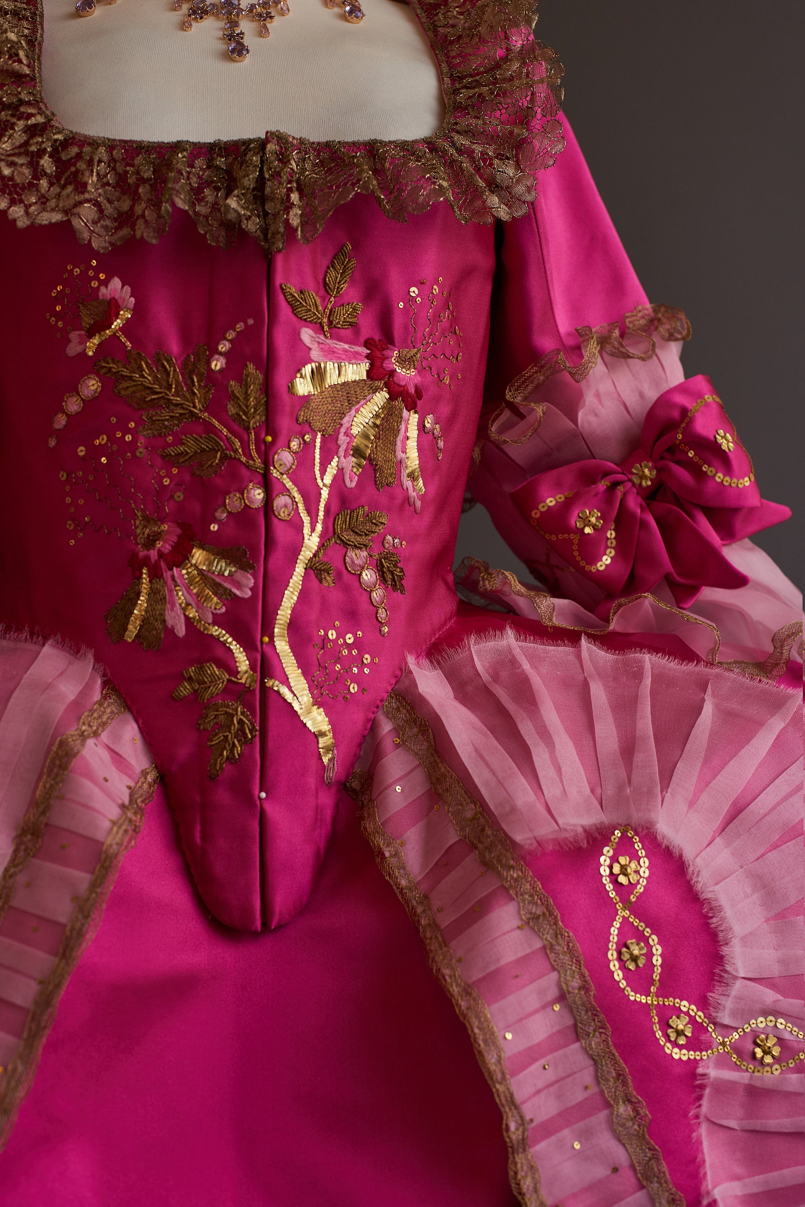 Robe a La Française Rococo Dres Ball Gown Costume Fancy 18th Century - Etsy