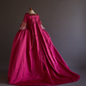 Robe a La Française Rococo Dres Ball Gown Costume Fancy 18th Century - Etsy