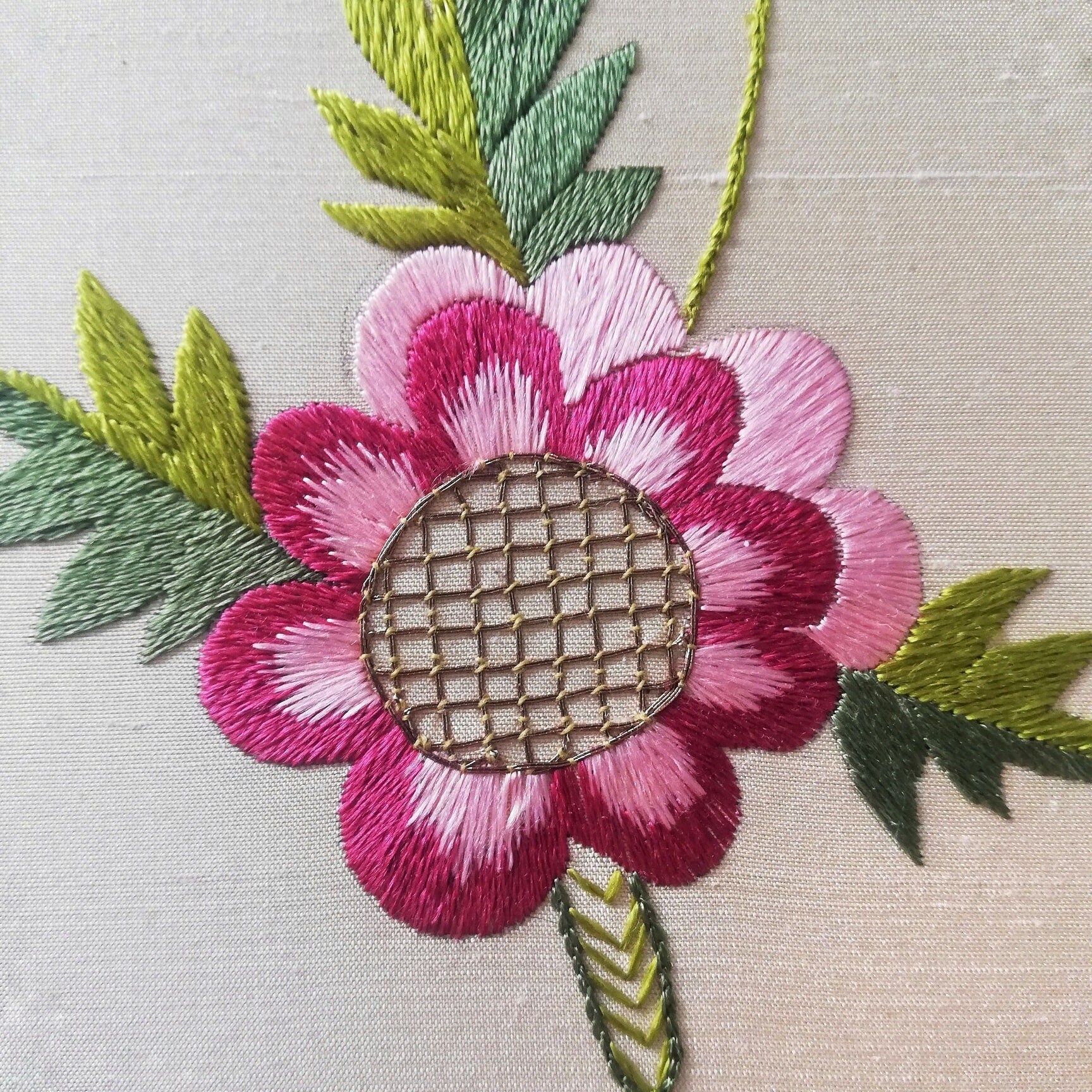 Hand Embroidered Apron, Museum Quality, Reenactment 18th Century - Etsy
