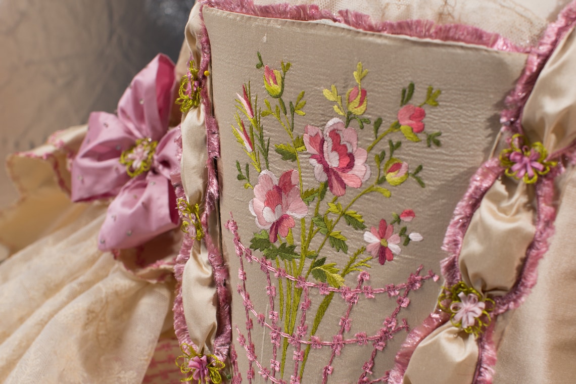 Robe a La Francaise 18th Century Costume Reenactment - Etsy