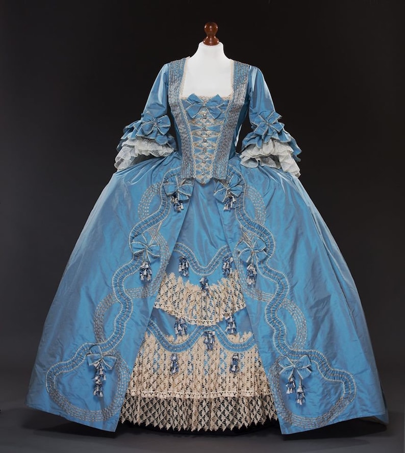 Robe a La Francaise 18th Century Costume Reenactment - Etsy