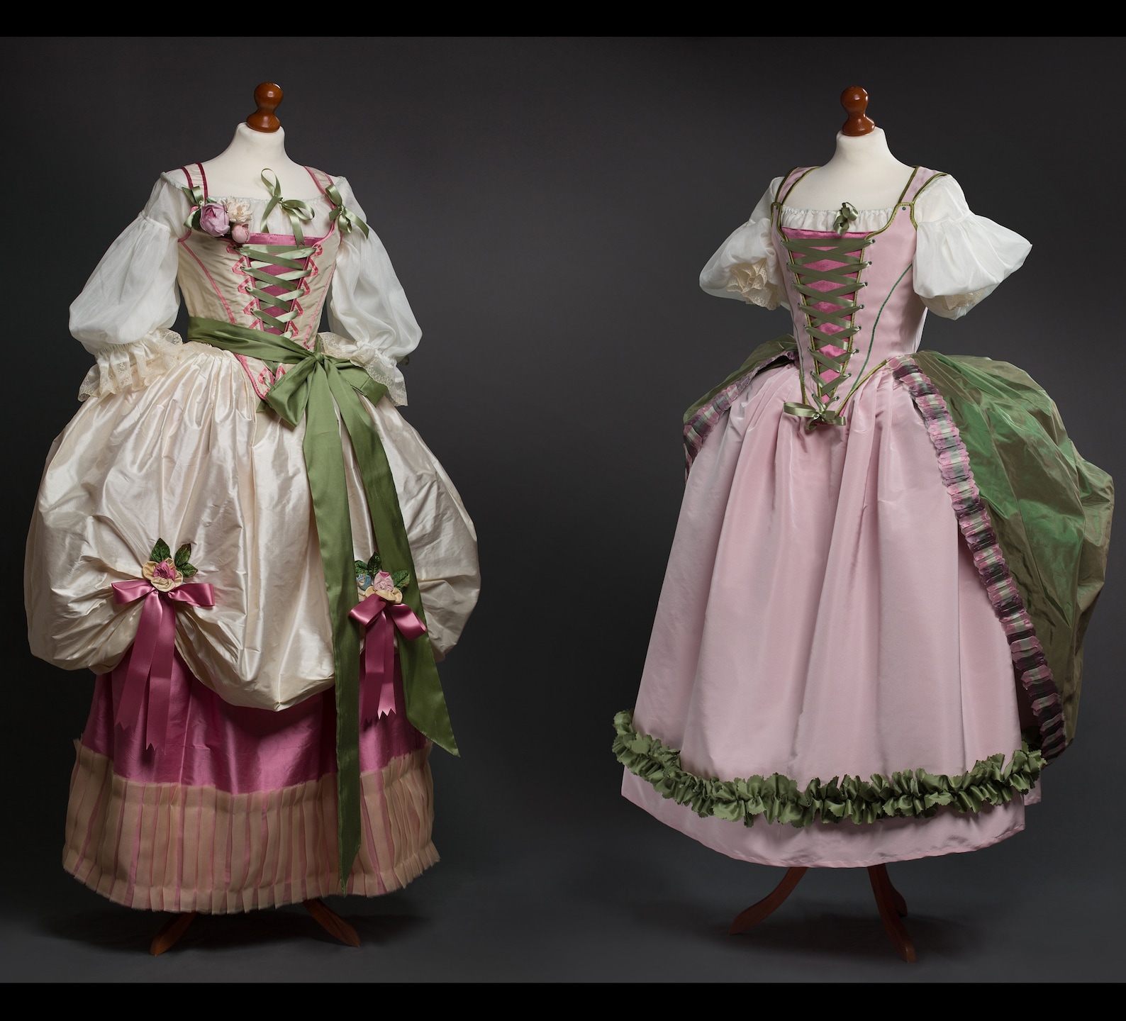 Pastoral Dress a La Paysanne Ballerina 18th Century Costume Reenactment ...