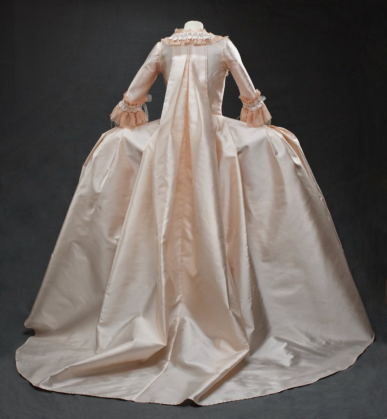 Robe a La Française Rococo Dres Ball Gown Costume Fancy 18th Century - Etsy