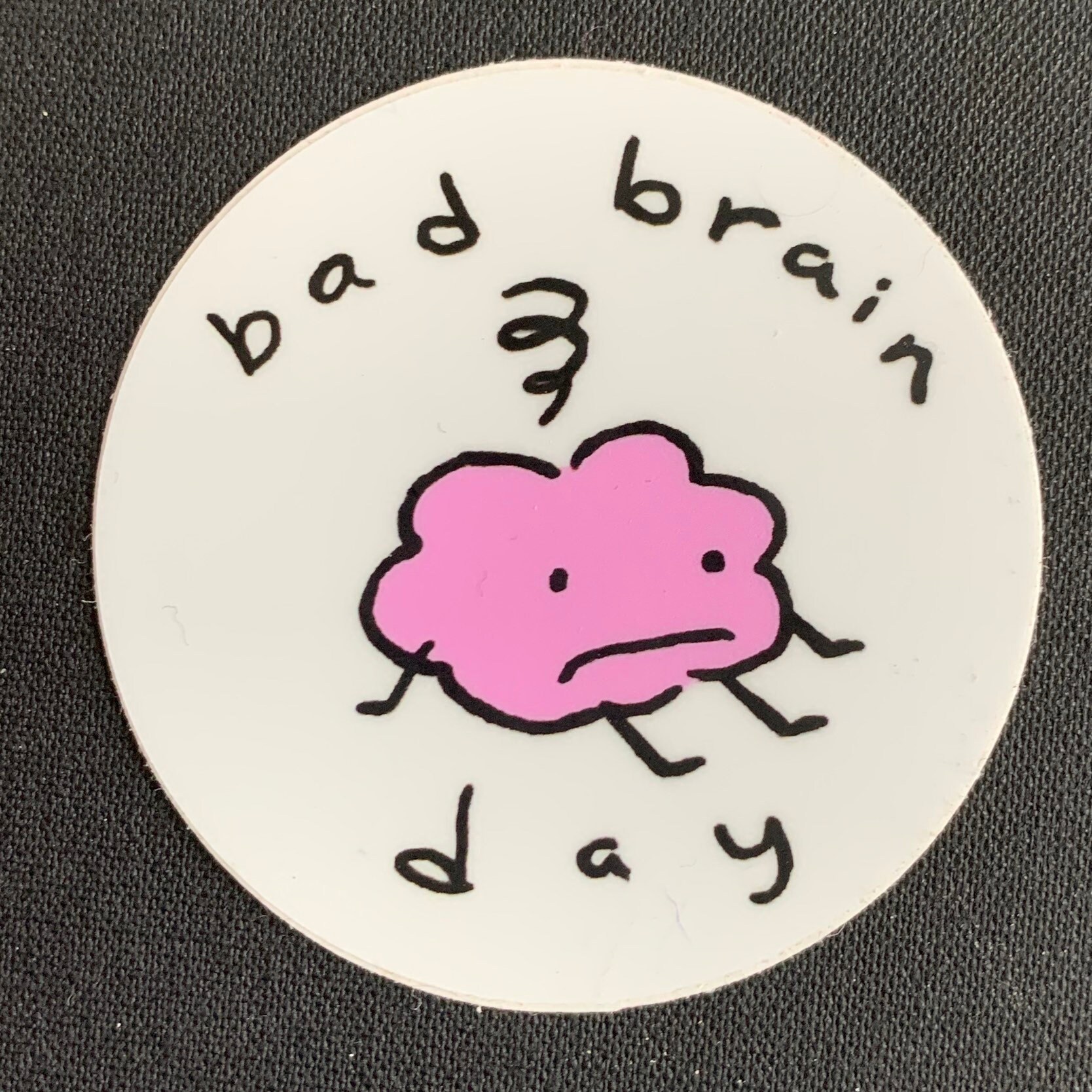 Bad Brain Day sticker | Etsy