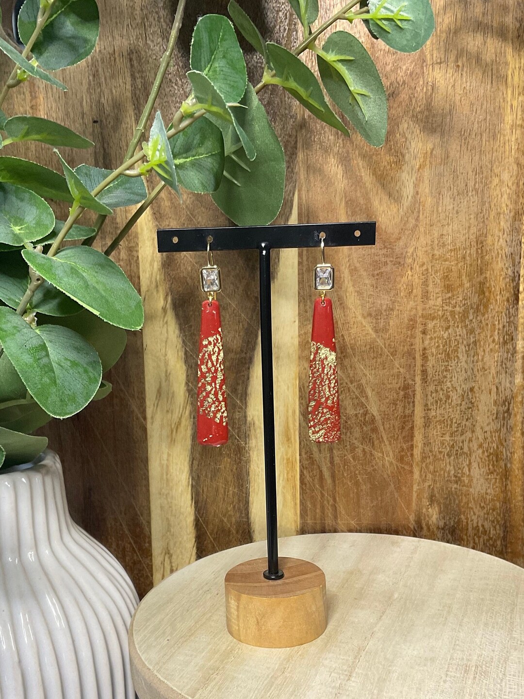 Red/gold Veronica - Etsy