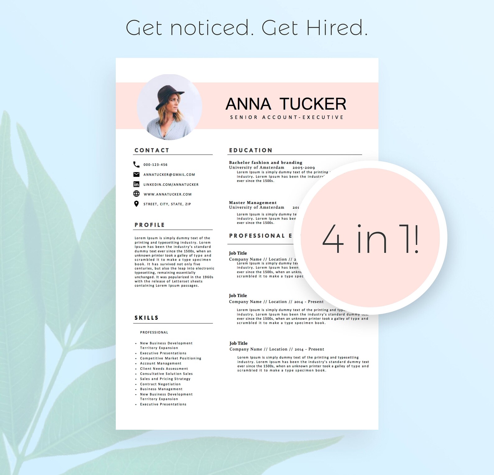 Modern cv maker - terysolar