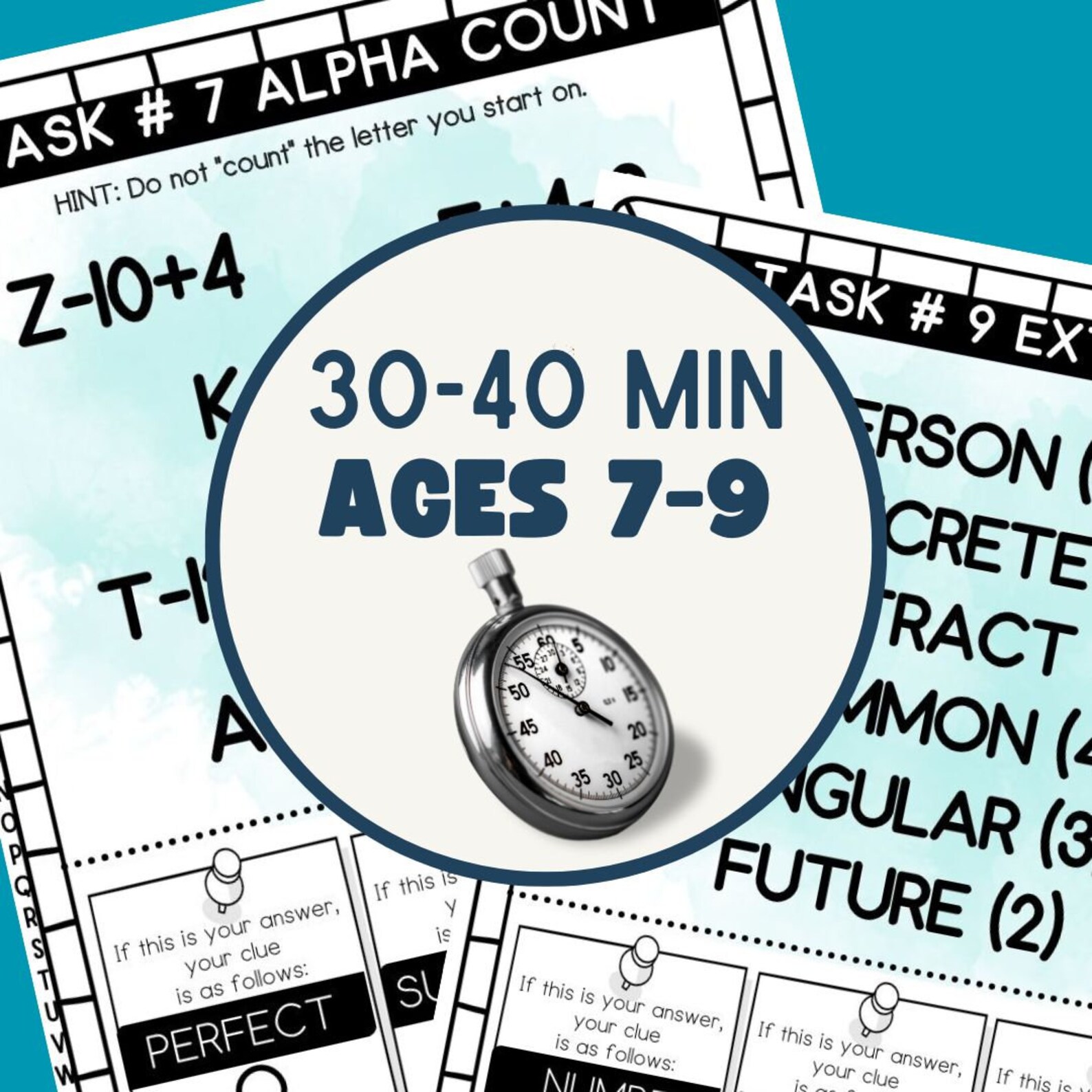 Escape Room Game for Kids – US Famous Landmarks Geography - 6 PUZZLE ...