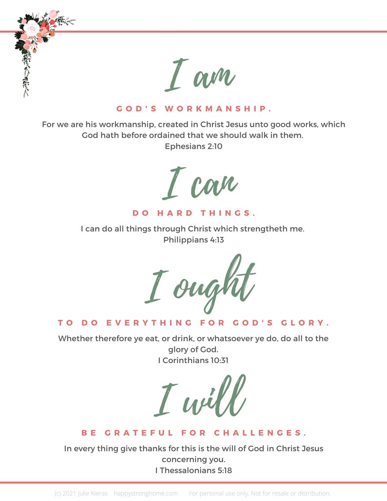 FEBRUARY Classical Morning Menu Printable morning Time / - Etsy