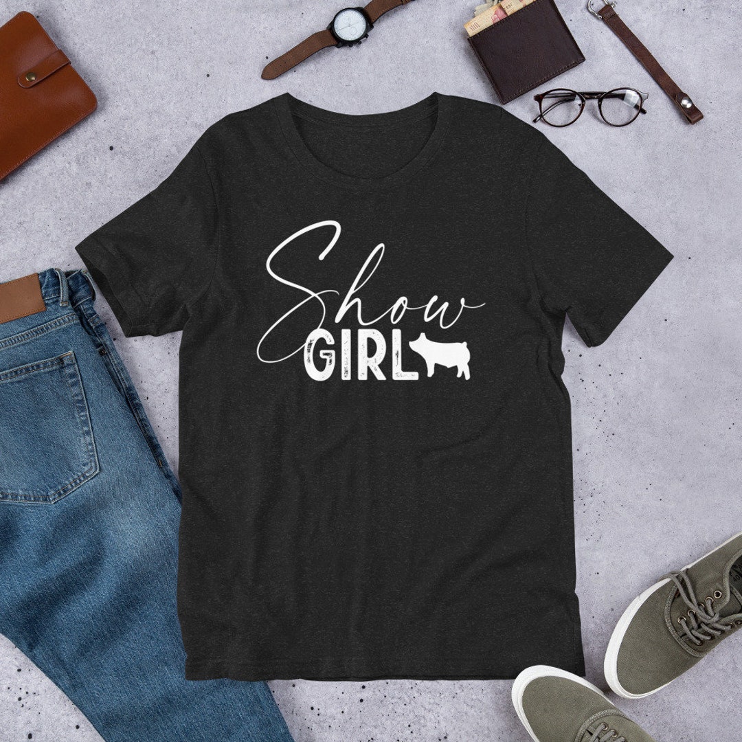 Swine Show Girl Shirt, Show Shirt, Swine Shirt, County Fair Shirt, Pig ...
