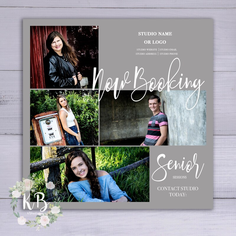 Senior Ad Template - Etsy