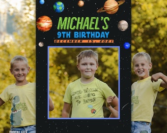 Space Theme Photo Booth - Etsy