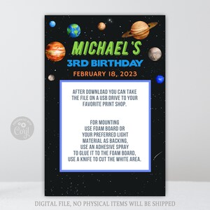 Space Photo Booth Prop Solar System Selfie Frame Photo Prop - Etsy