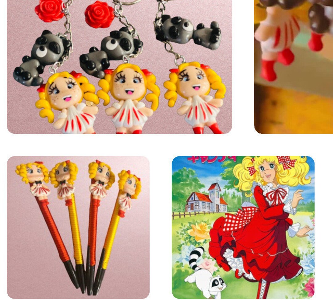 Candy Candy Anime Cartoon Keychains - Etsy