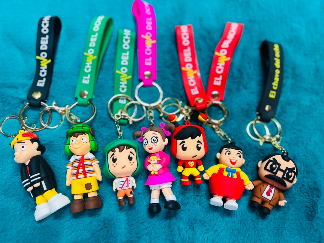 El Chavo Del Ocho Keychains Chespirito Mini Plastic Toy Figures - Etsy