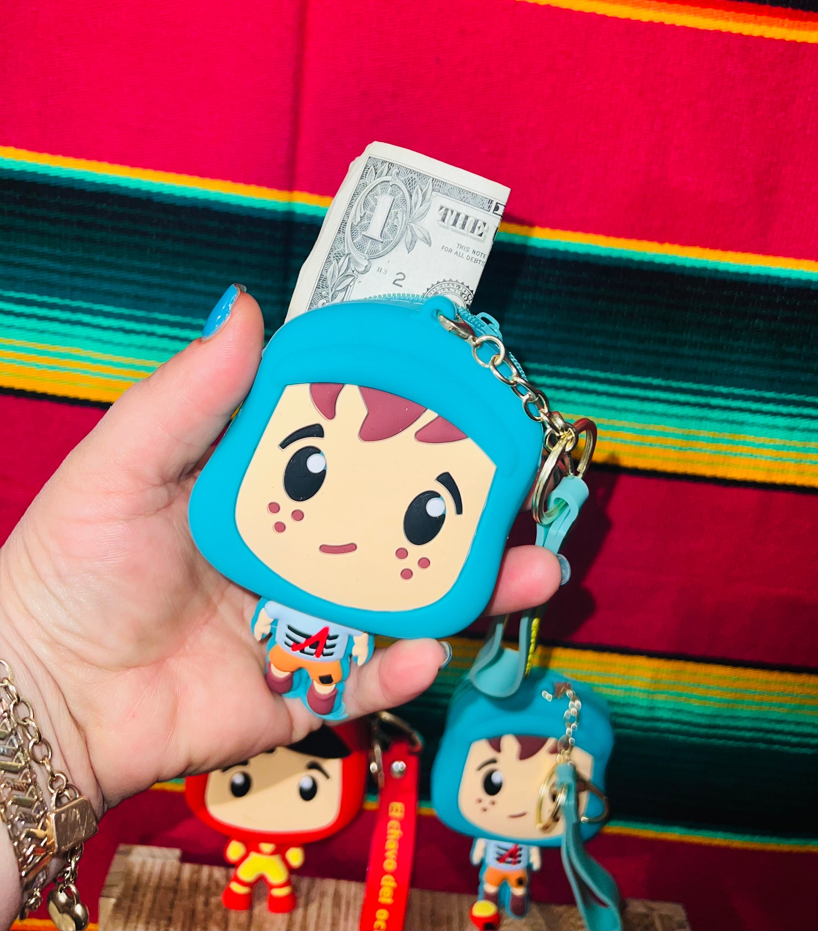 El Chavo Del Ocho Chapulín Colorado Coin Purse Keychains - Etsy