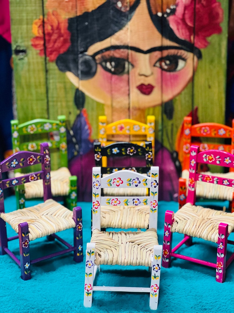 Mini Painted Chair - Etsy