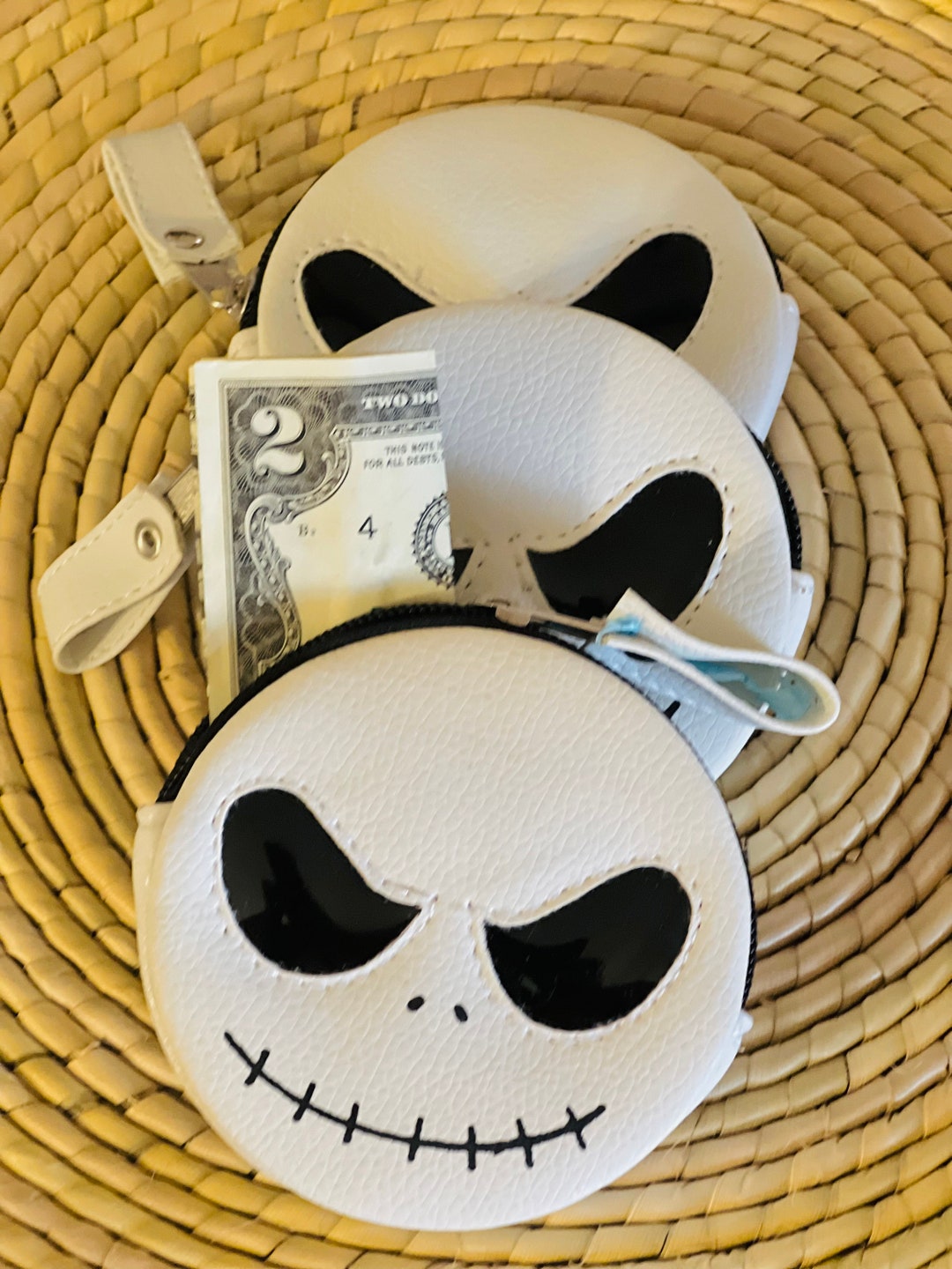 Disney Nightmare Before Christmas Jack Skellington Wallet/coin Pouch - Etsy