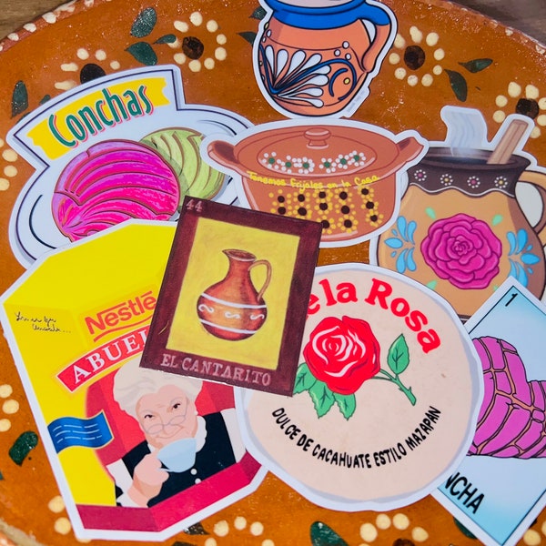 Mexican Stickers Pack - Etsy