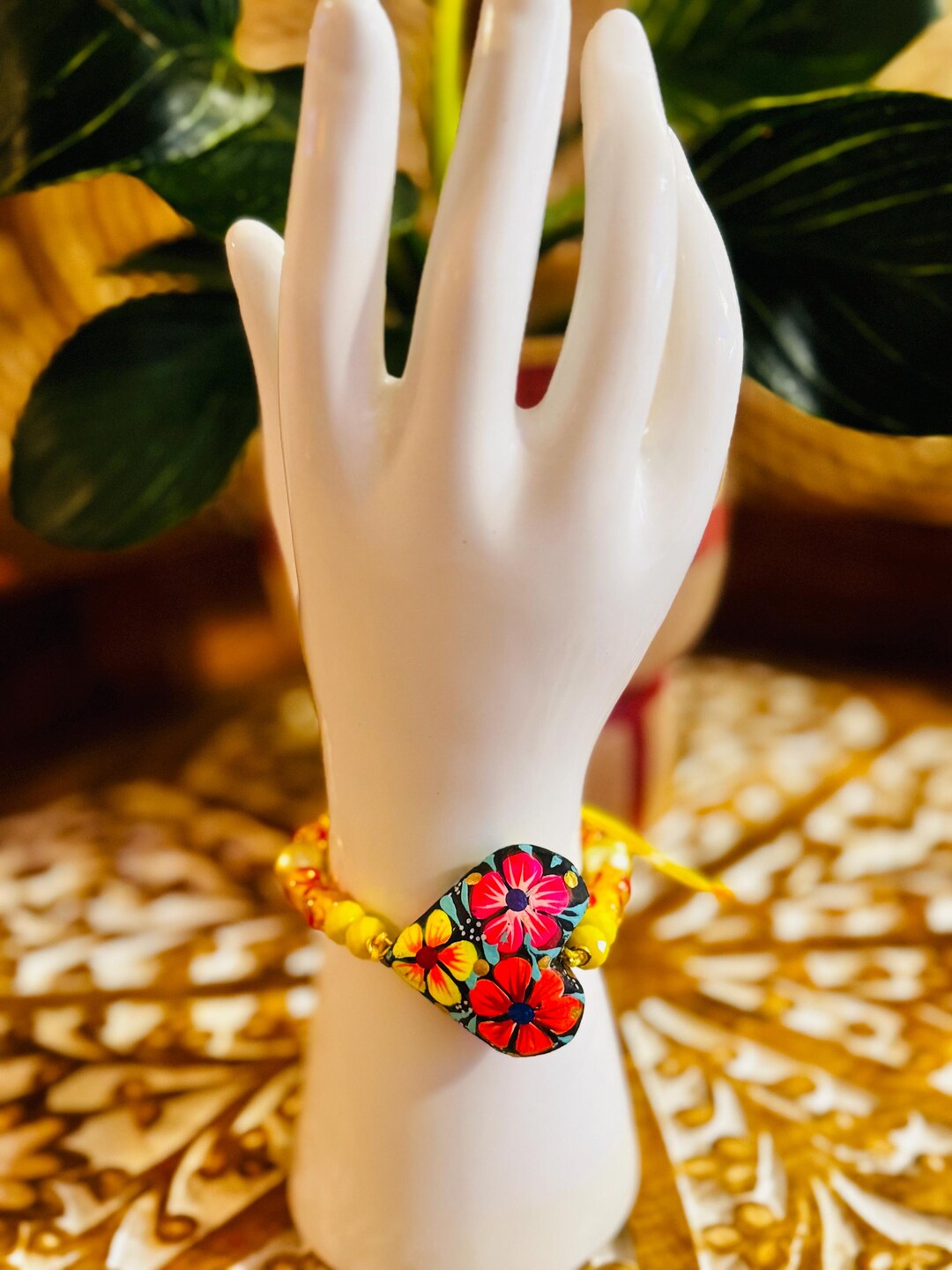 Beaded Heart Bracelet| Pulsera Corazon De Copal | Crystal Checo ...