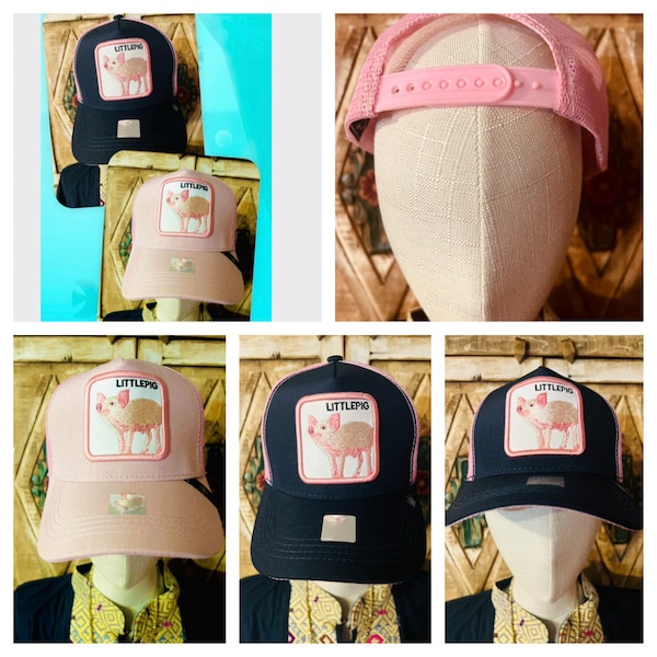 Pig Baseball Cap - Etsy