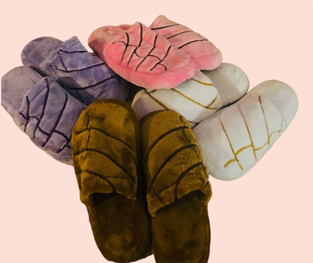 Mexican Concha Pantunflas/slippers - Etsy