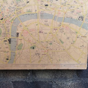 Vintage 1970s Map of London by Geographers Map Co Ltd - Etsy UK