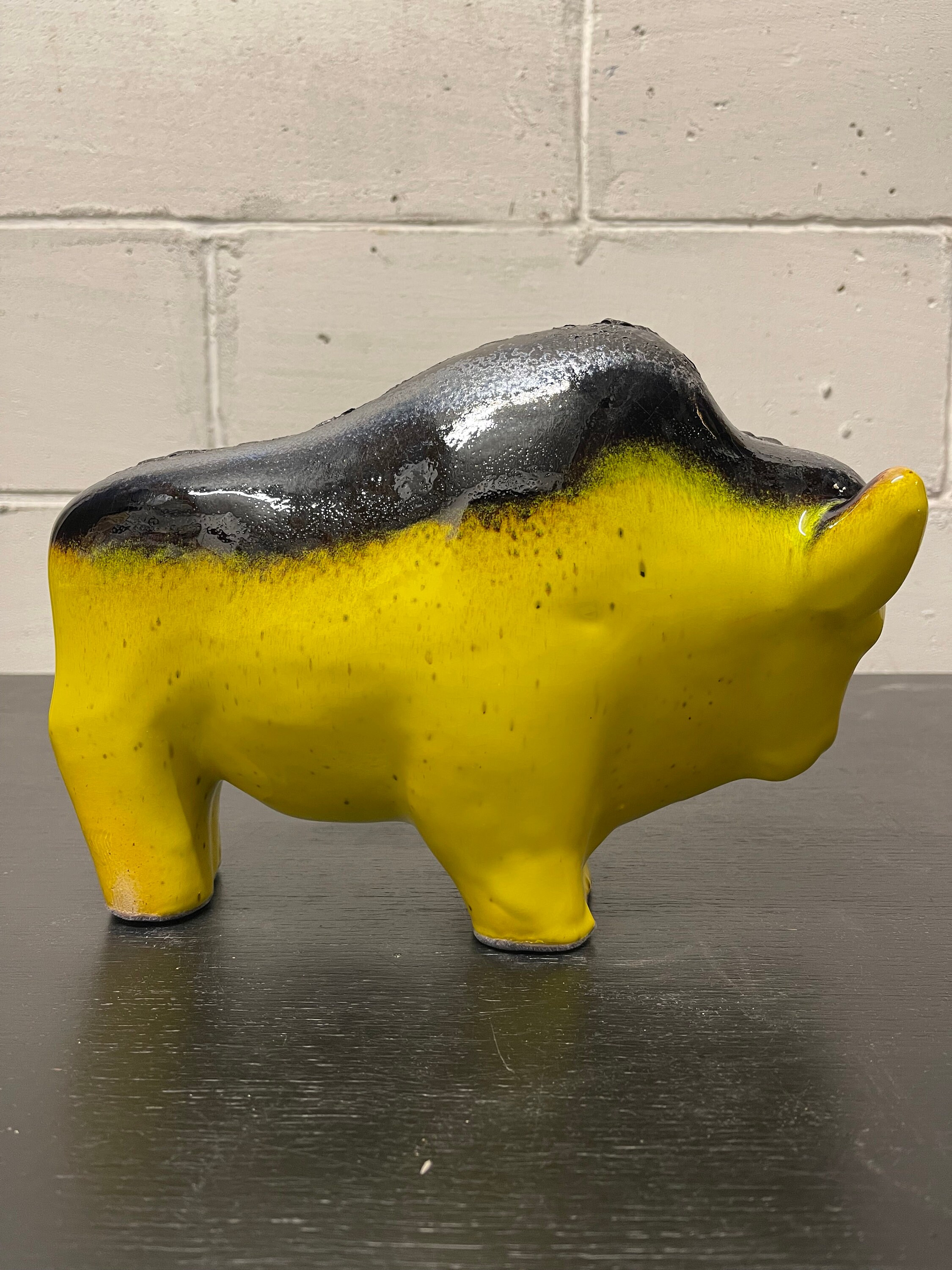Otto Keramik Ceramic Bull West German Pottery Fat Lava - Etsy
