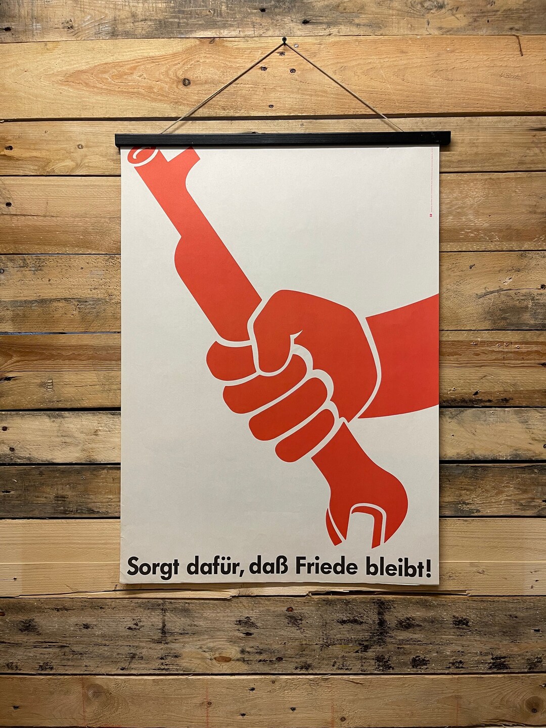 Ultra Rare 1982 DDR Propaganda Poster by Hans-dieter Gumm - Etsy