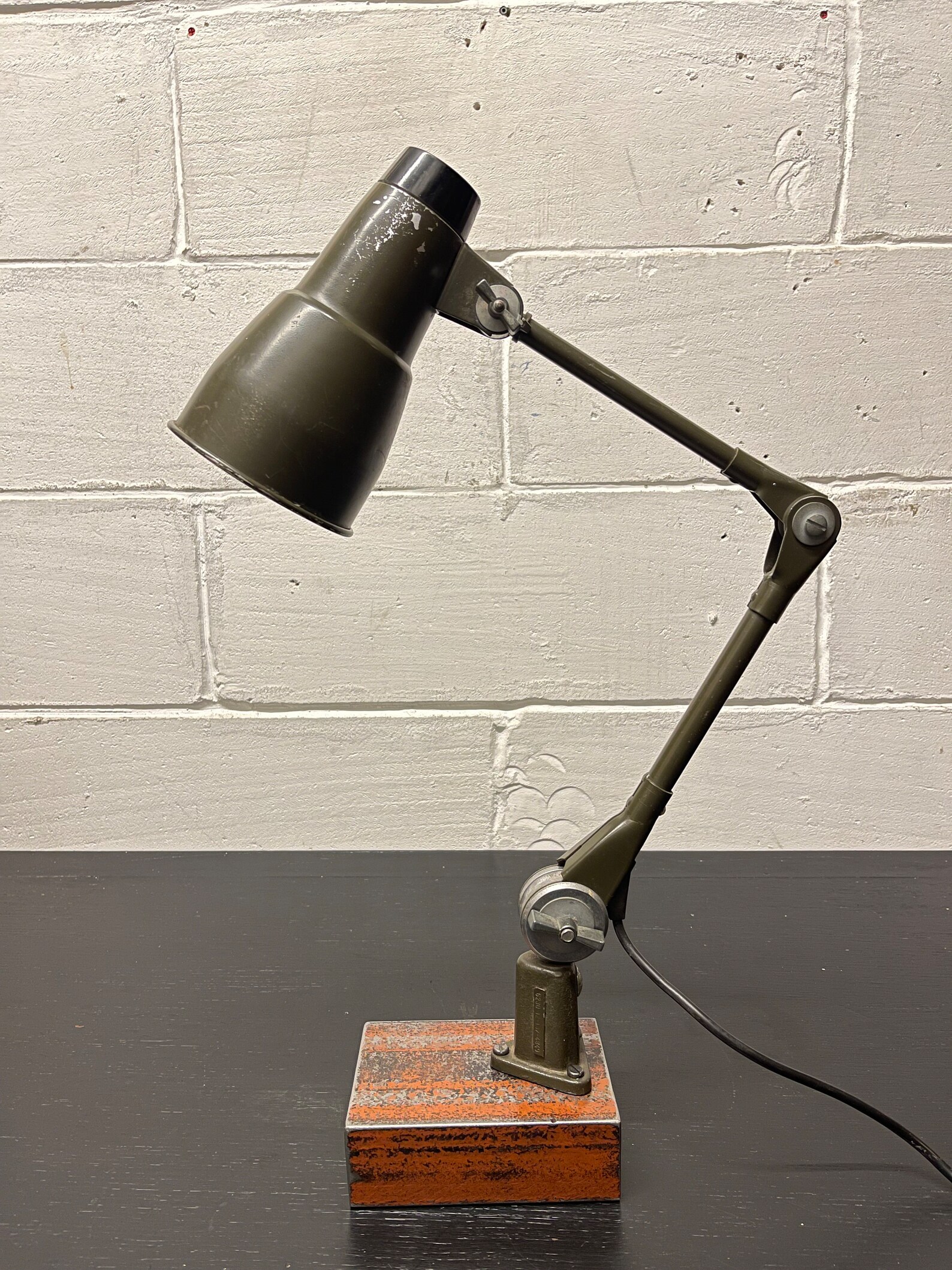 1970s Military Task Lamp by Ernst Rademacher - Etsy