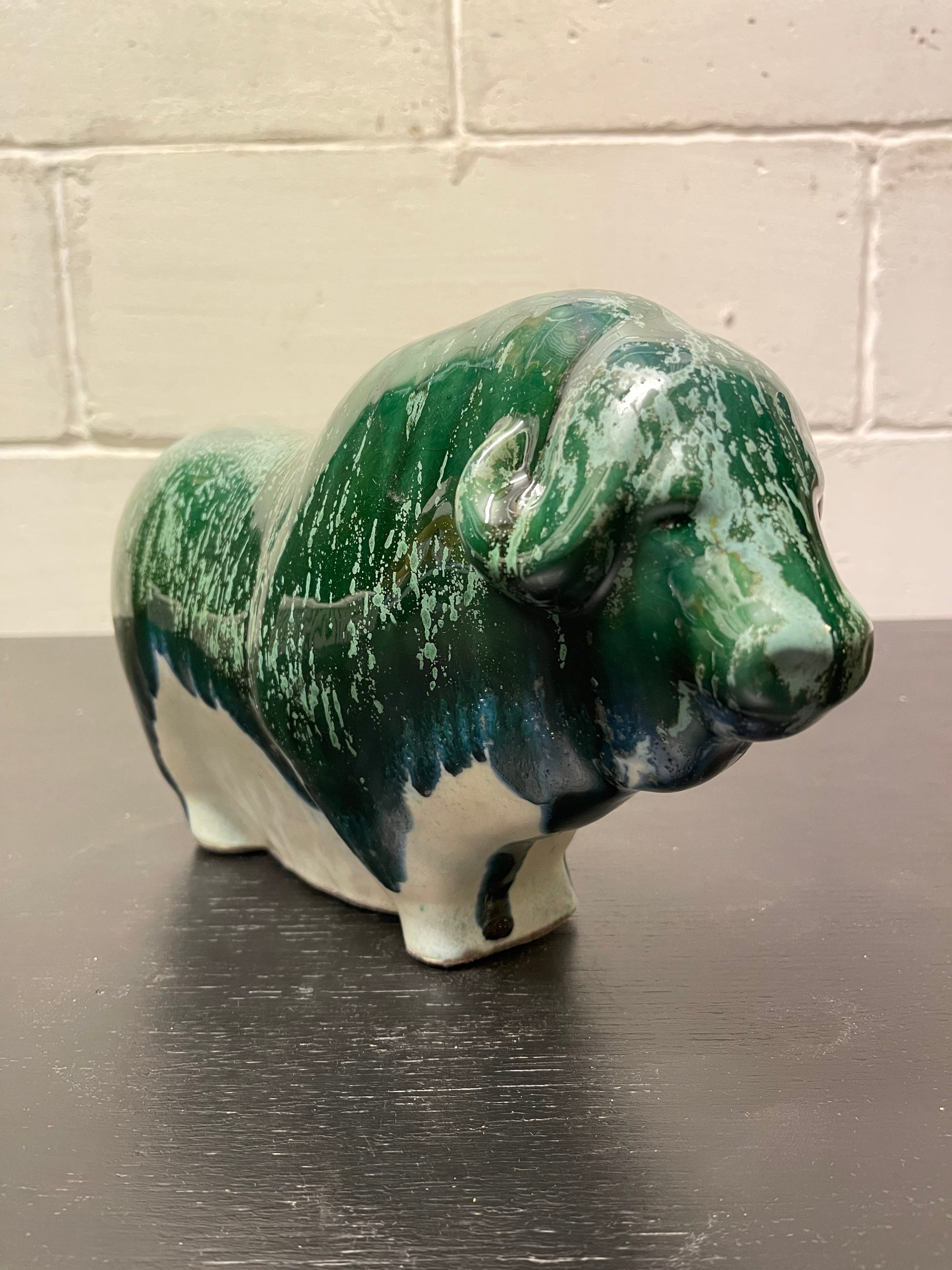 Otto Keramik Ceramic Buffalo West German Pottery Fat Lava - Etsy
